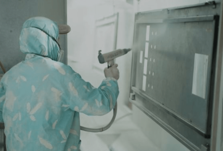 Powder-Coated Enclosure - KDM Steel